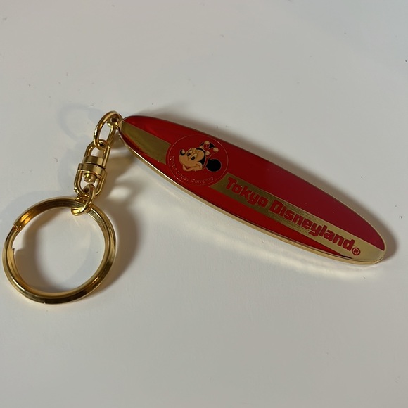 Disney | Accessories | Vintage Tokyo Disneyland Minnie Mouse Keychain ...